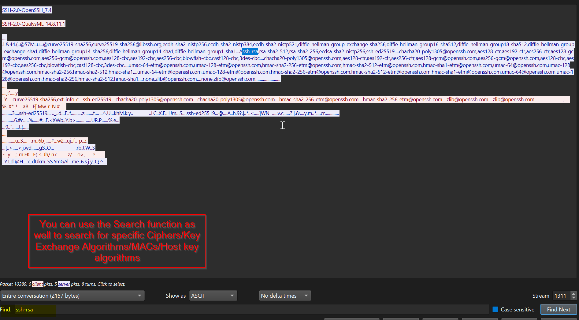 Detection of QID 38739 (Deprecated SSH Cryptographic Settings)